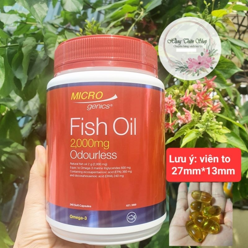 (340 capsules-Australia) Super Fish Oil 2000mg~600mg Omega 3 ...