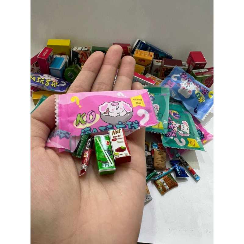 Random BLIND BAG mini paper model (2-4 randomPieces in 1 bag) | Shopee ...