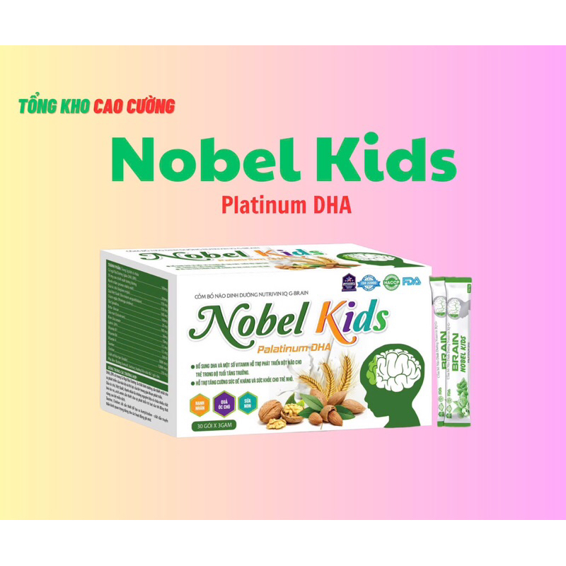 Nutrivin IQ G Brain NOBEL KIDS Palatinum DHA- Noben kid nutritional ...