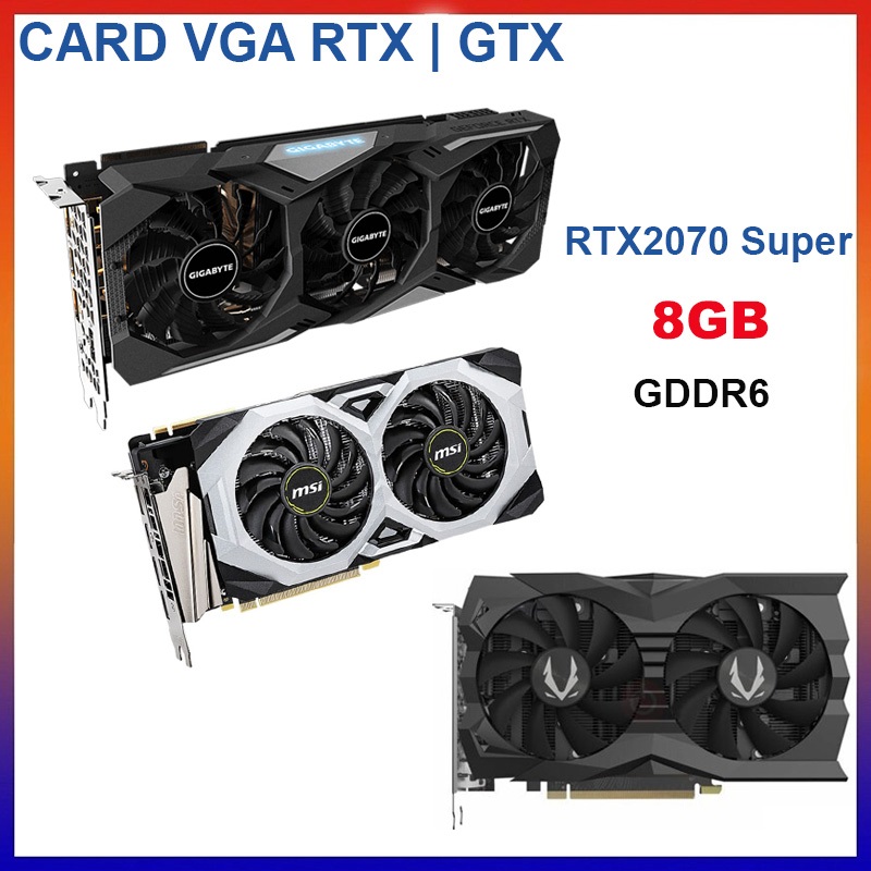 VGA - VGA Video Card RTX2070 SUPER 8GB GDDR6 | GTX 1660, 1060, 1050Ti ...