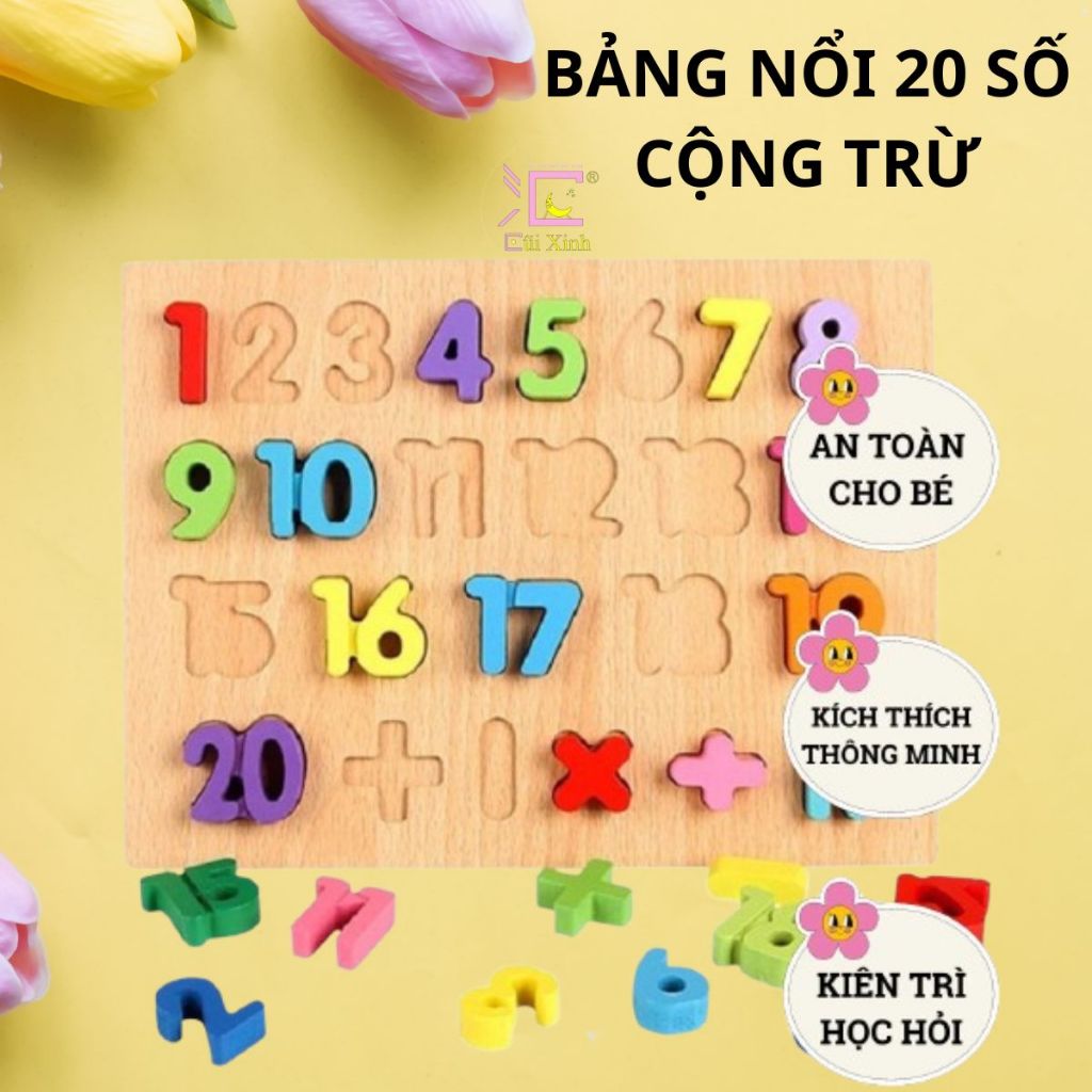 Floating Board with 20 Addition and Subtraction Numbers - Creative ...