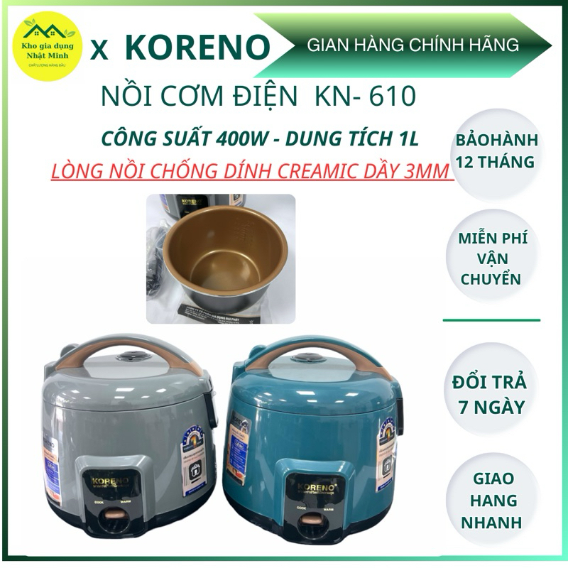 Thailand rice cooker KN 610 capacity 1L, GENUINE | Shopee Malaysia