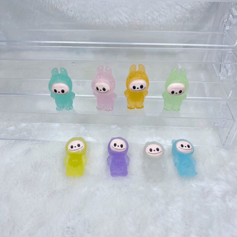 Luminous Labubu miniature. Tc174 is used to decorate models. | Shopee ...