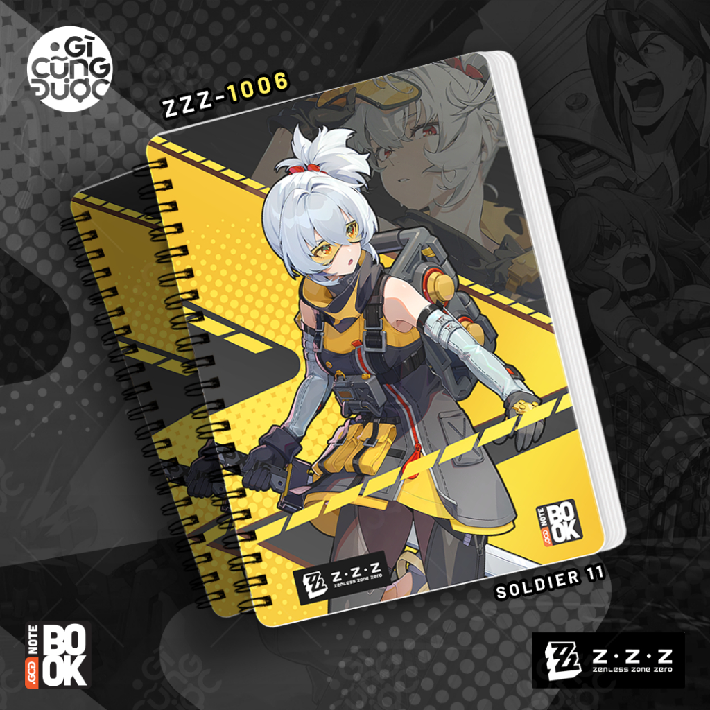 Notebook A5 A6 100 Pages ZZZ Zenless Zone Zero 1000+ Anything Shop ...