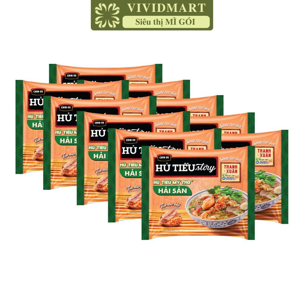 [SET Of 10 PACKAGES] - MASAN - Chinsu Story Noodles with My Tho Seafood ...
