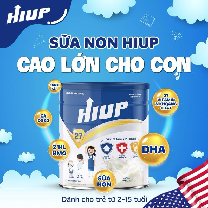 Buy 6 boxes, get 1 free premium glass cup) Hiup Powdered Milk for ...