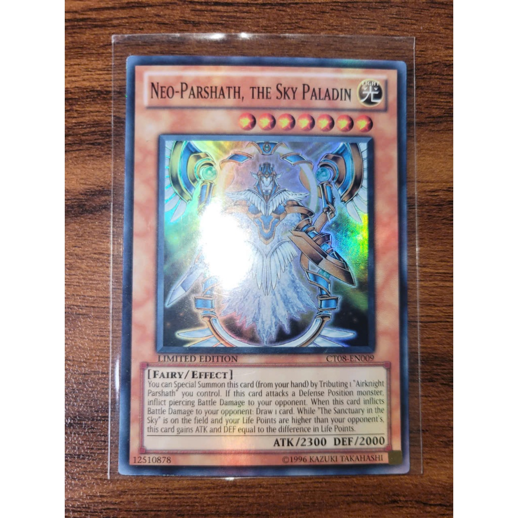 Yugioh Cards - TCG (UK) - Neo-Parshath, the Sky Paladin - CT08-EN009 ...