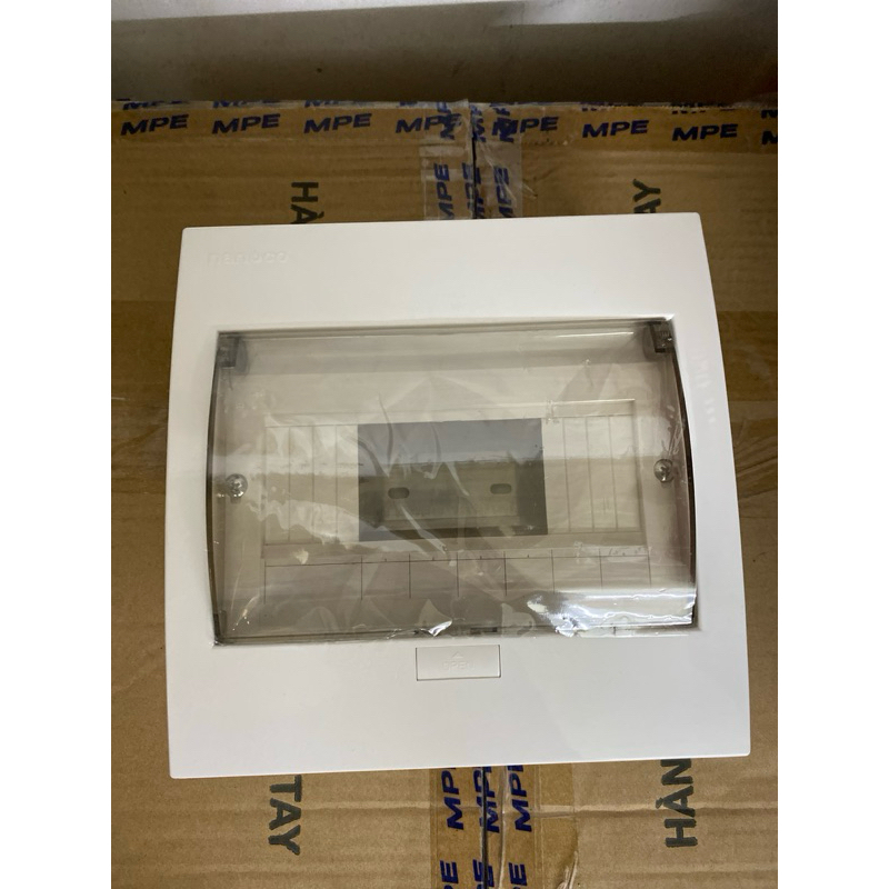 Nanoco 4-8-way built-in plastic electrical cabinet NDP108P | Shopee ...