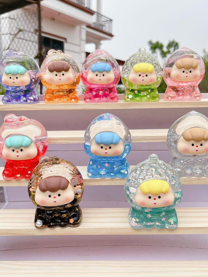 Labubu Water Model, Water Rabbit Cute Labubu Water Charm Used as ...