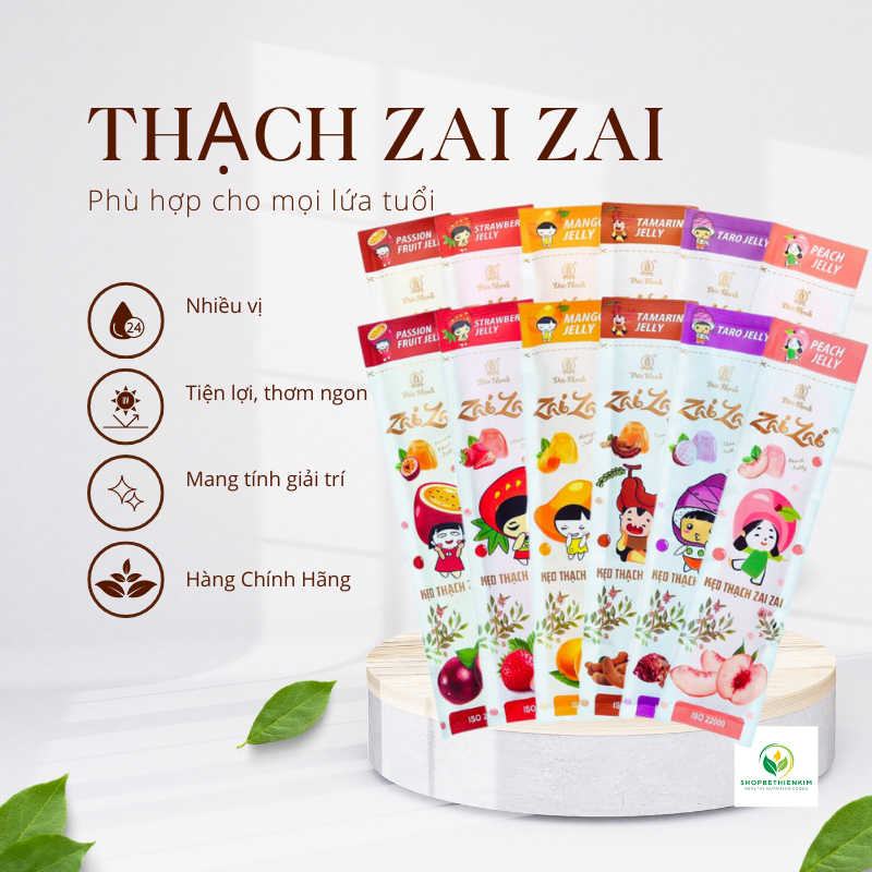 Zai Zai Duc Hanh jelly 1 kg mixed with many flavors Shopbethienkim | Shopee Malaysia