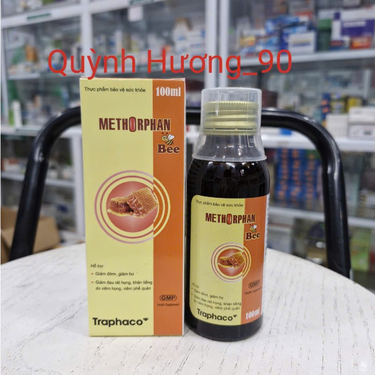 Methorphan BEE cough suppressant syrup 100ml helps relieve cough and ...