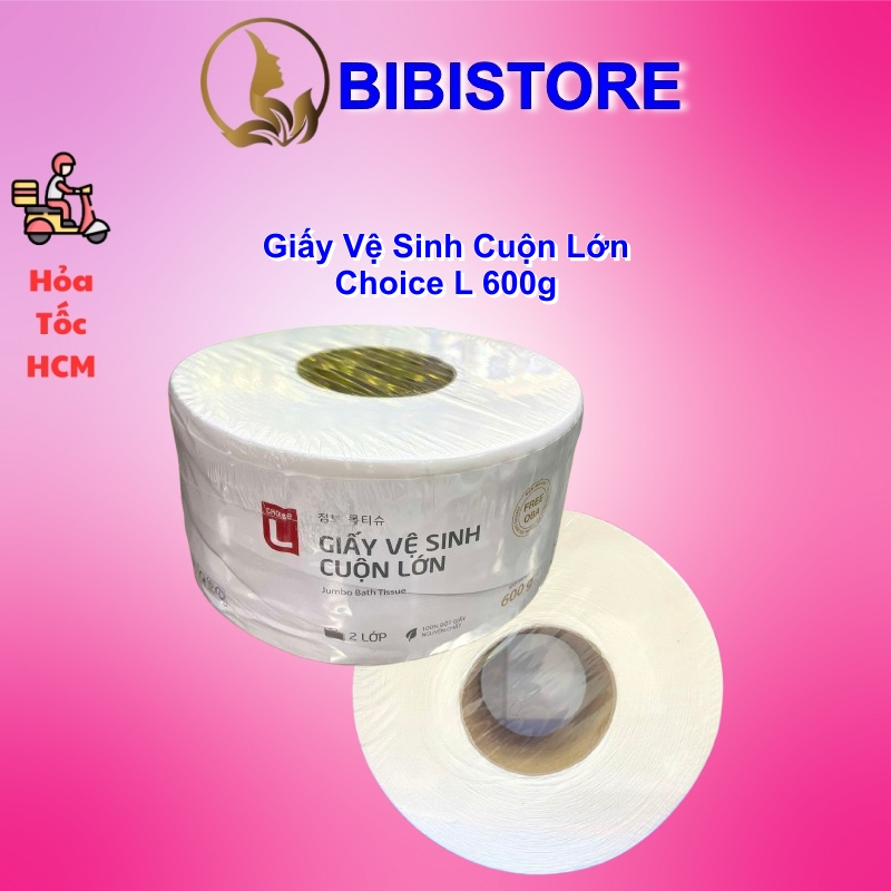 Lotte Choice L Korean Large Roll Toilet Paper 2 Ply 600g (Bibistore HCM ...