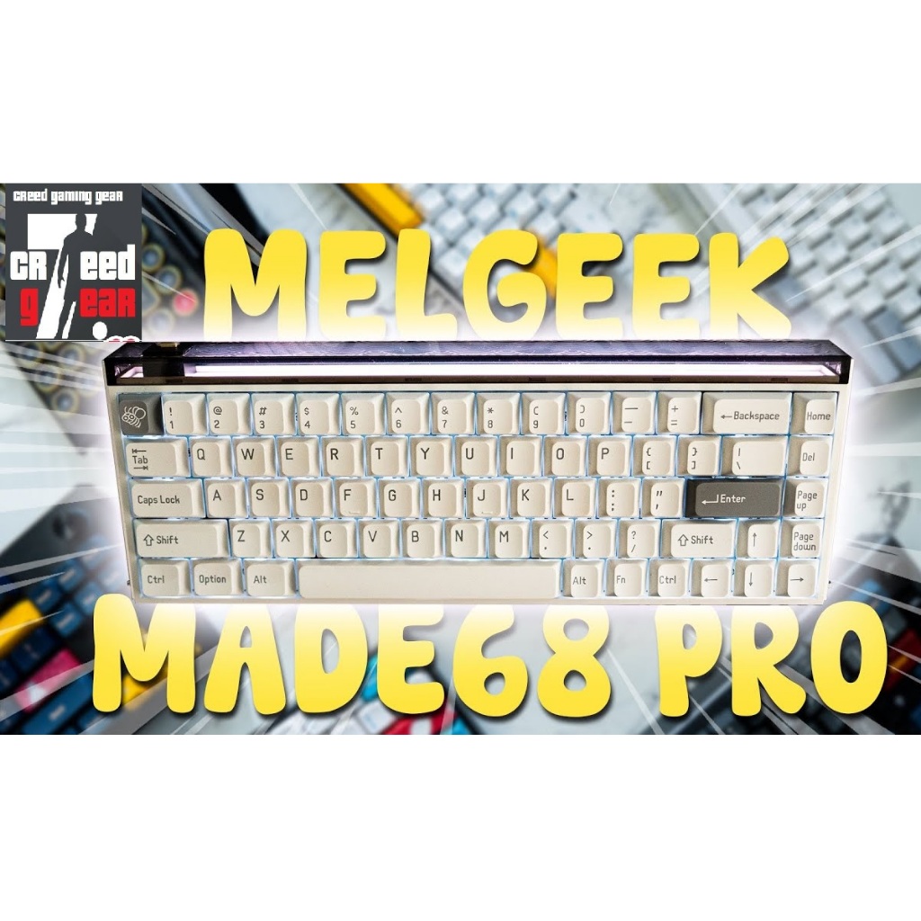 (GENUINE 12 months Vietnam) HE Melgeek Made68 Pro Magnetic Keyboard ...