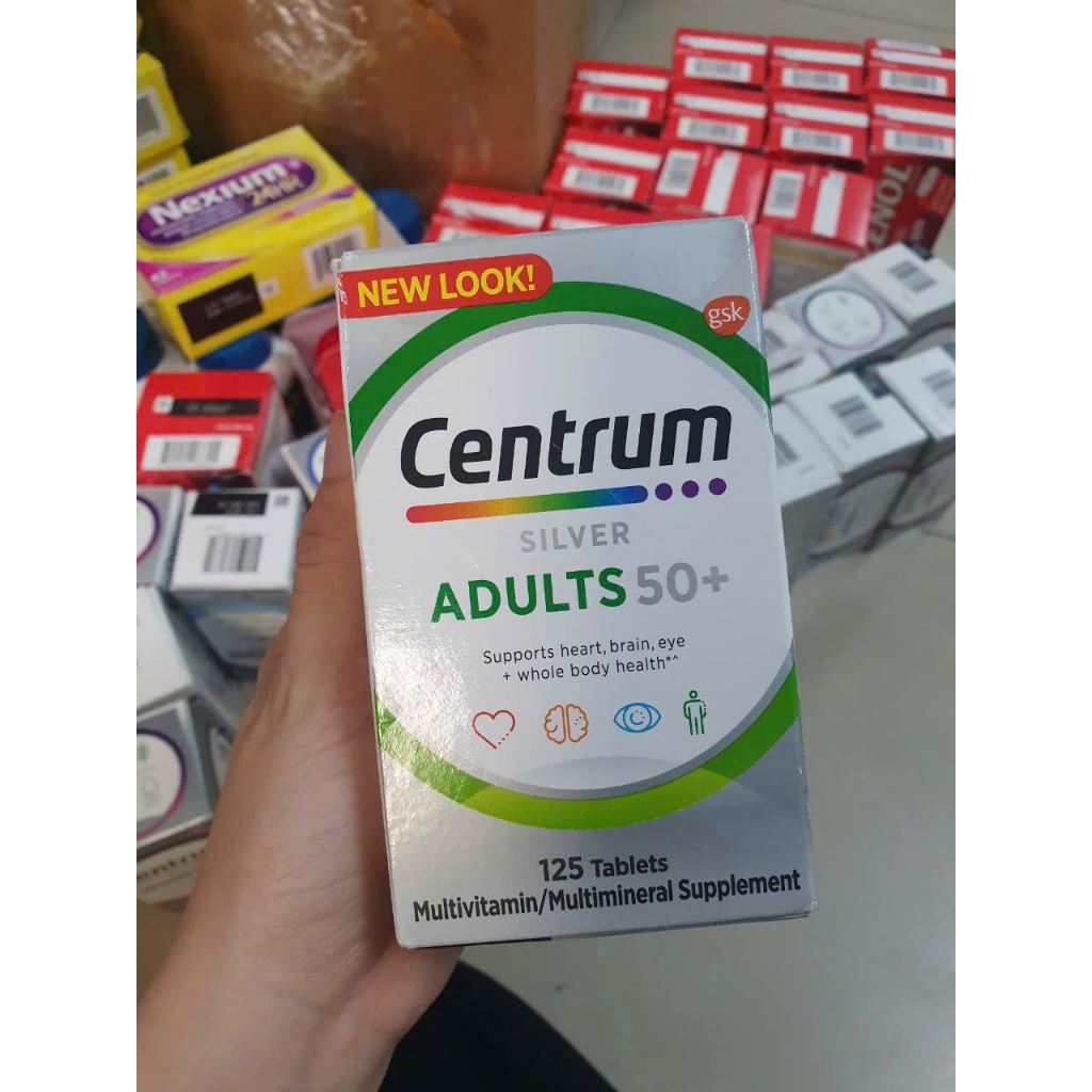 Date 5/26 - new model Centrum Silver 125 tablets from the US new model ...