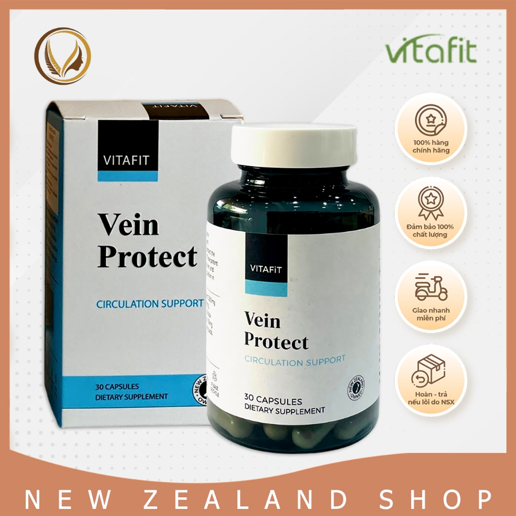 Vitafit Vein Protect pills to reduce varicose veins and hemorrhoids, 30 ...