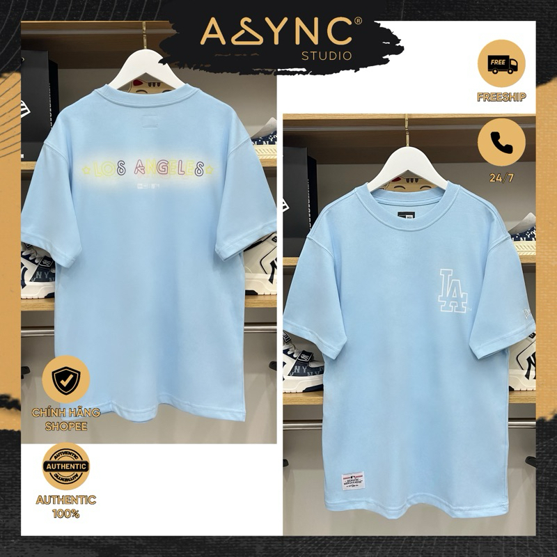 (Auth) New Era x MLB LA Los Angeles Multi Blue T-Shirt | Code: 13592541 ...