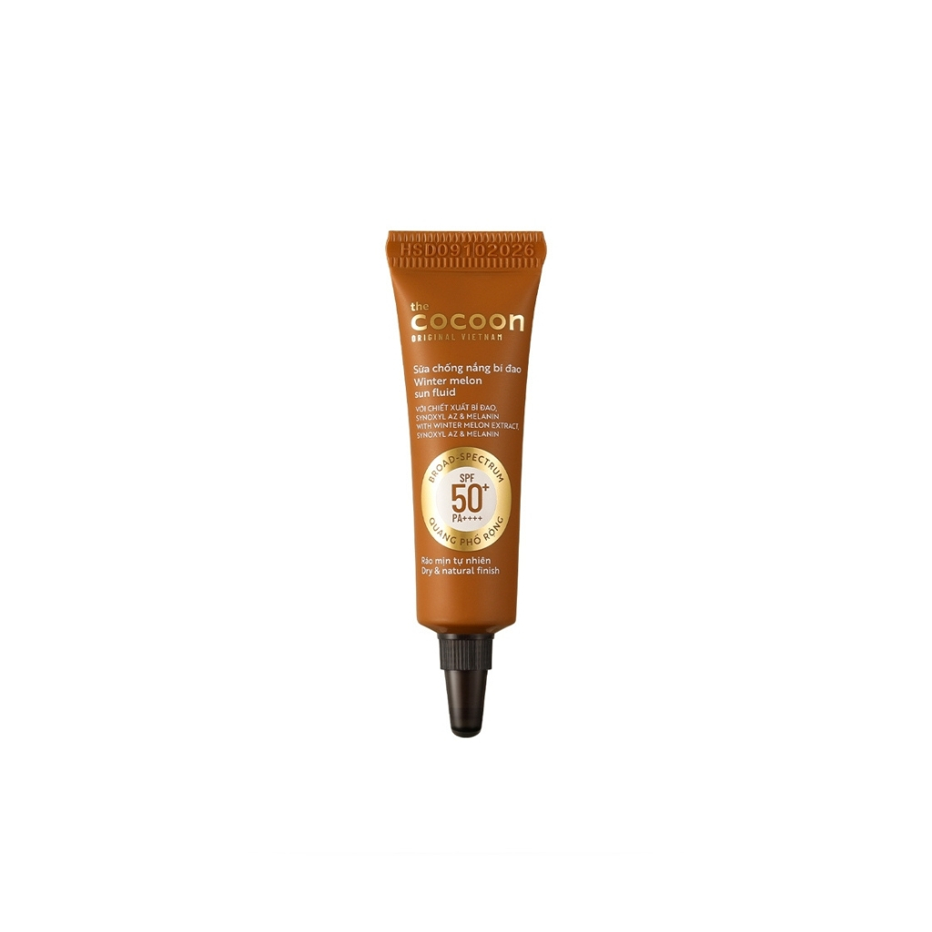 Cocoon Winter Melon Sun Fliud Oil Control, Tone Lifting Sunscreen SPF50 ...
