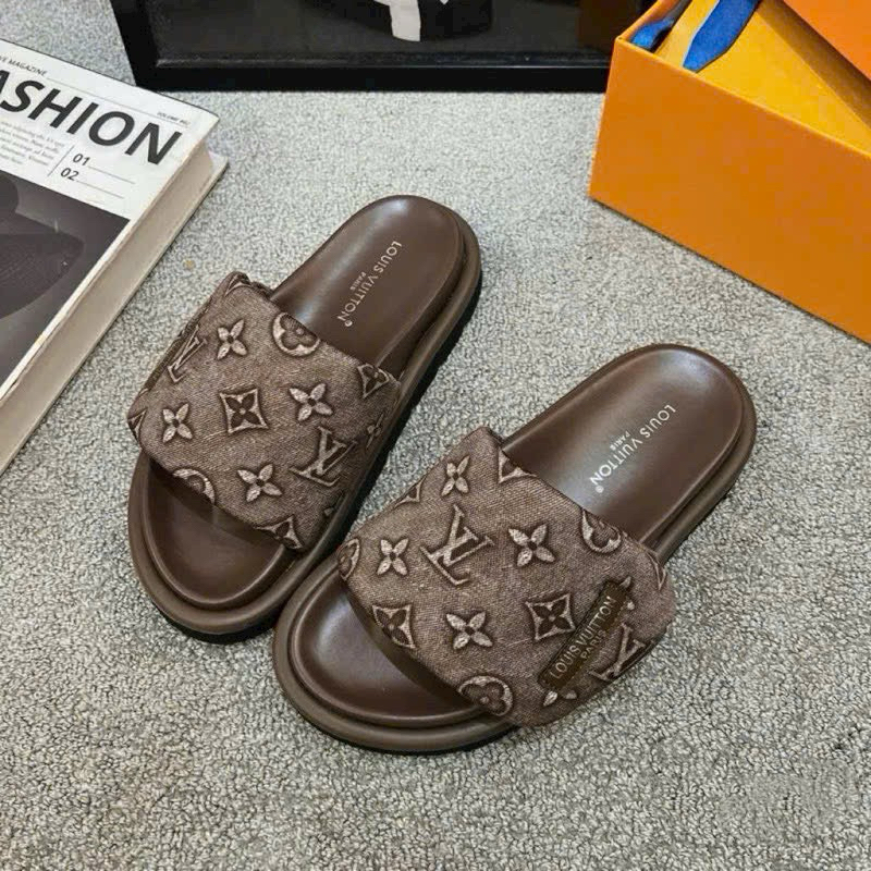 Lv slippers have arrived in the new color palette of 2024 | Shopee Malaysia
