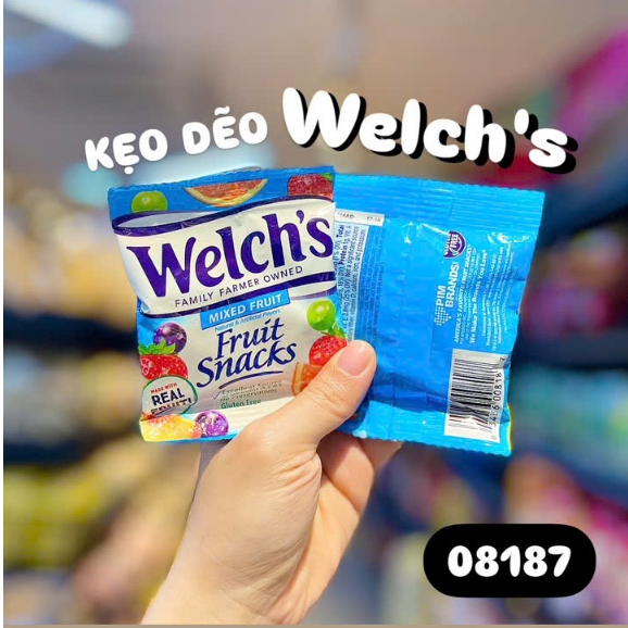 [ Combo 10 PACK ] Welch's fruit gummies - 08187 | Shopee Malaysia