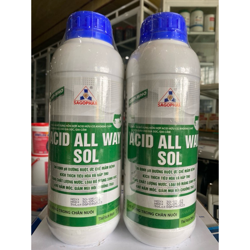 All WAY SOL ACID - ORGANIC ACID (1 liter bottle) | Shopee Malaysia