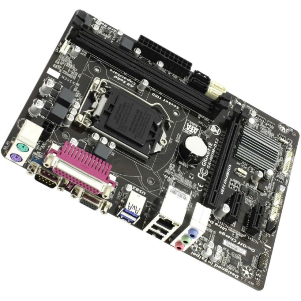Genuine GIGABYTE H81 DS2 Main | Shopee Malaysia