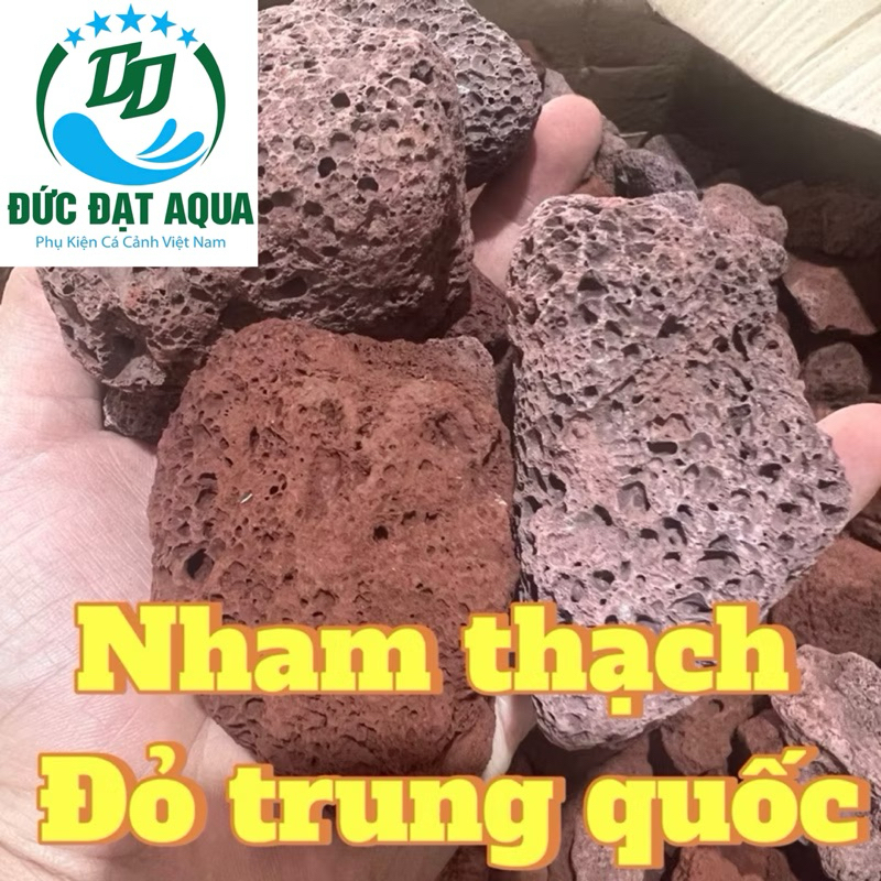 1kg bag of large Chinese red lava stone to filter water for aquariums ...