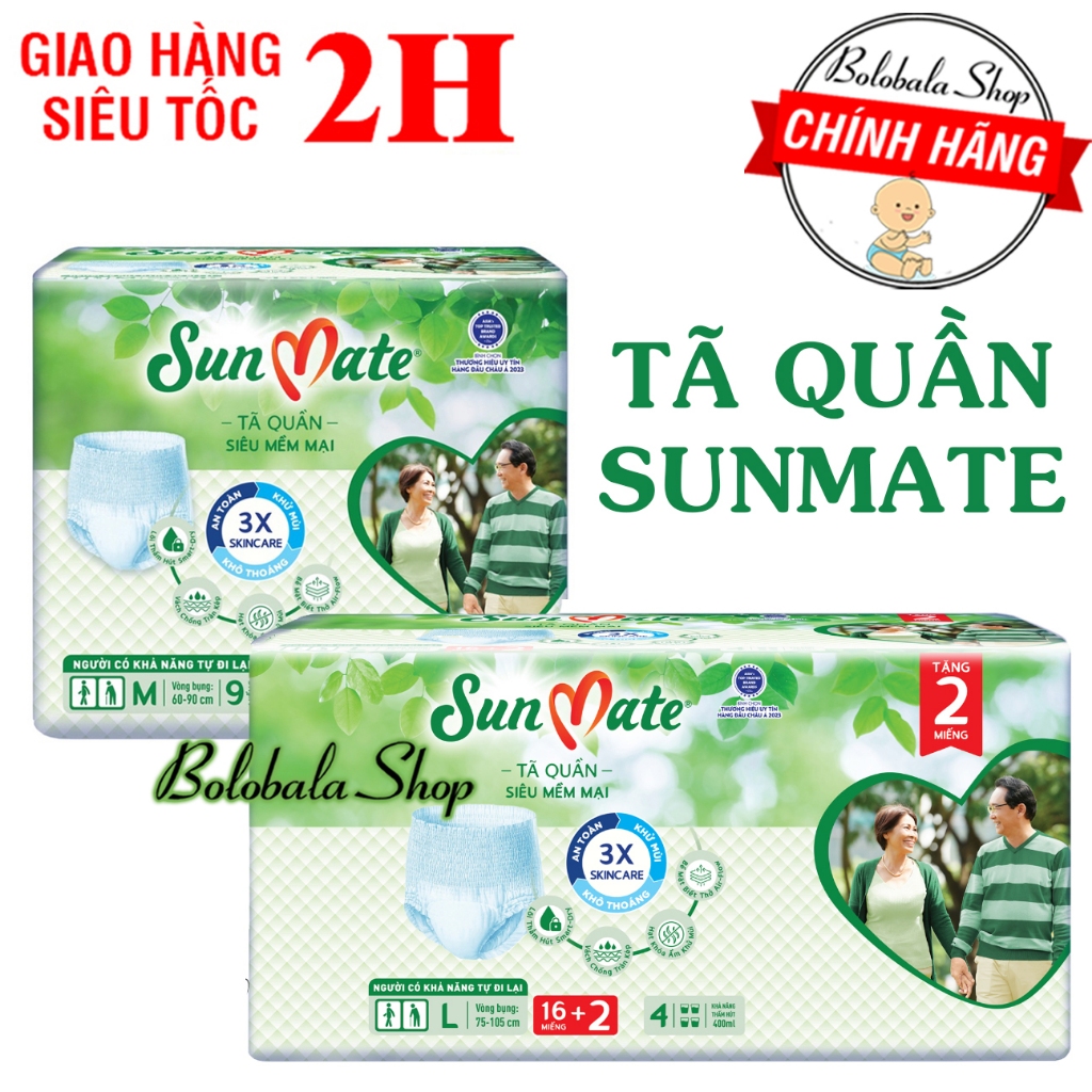Sunmate Adult Diapers Soft M9/L8/XL7 and Dry M8/L7 | Shopee Malaysia