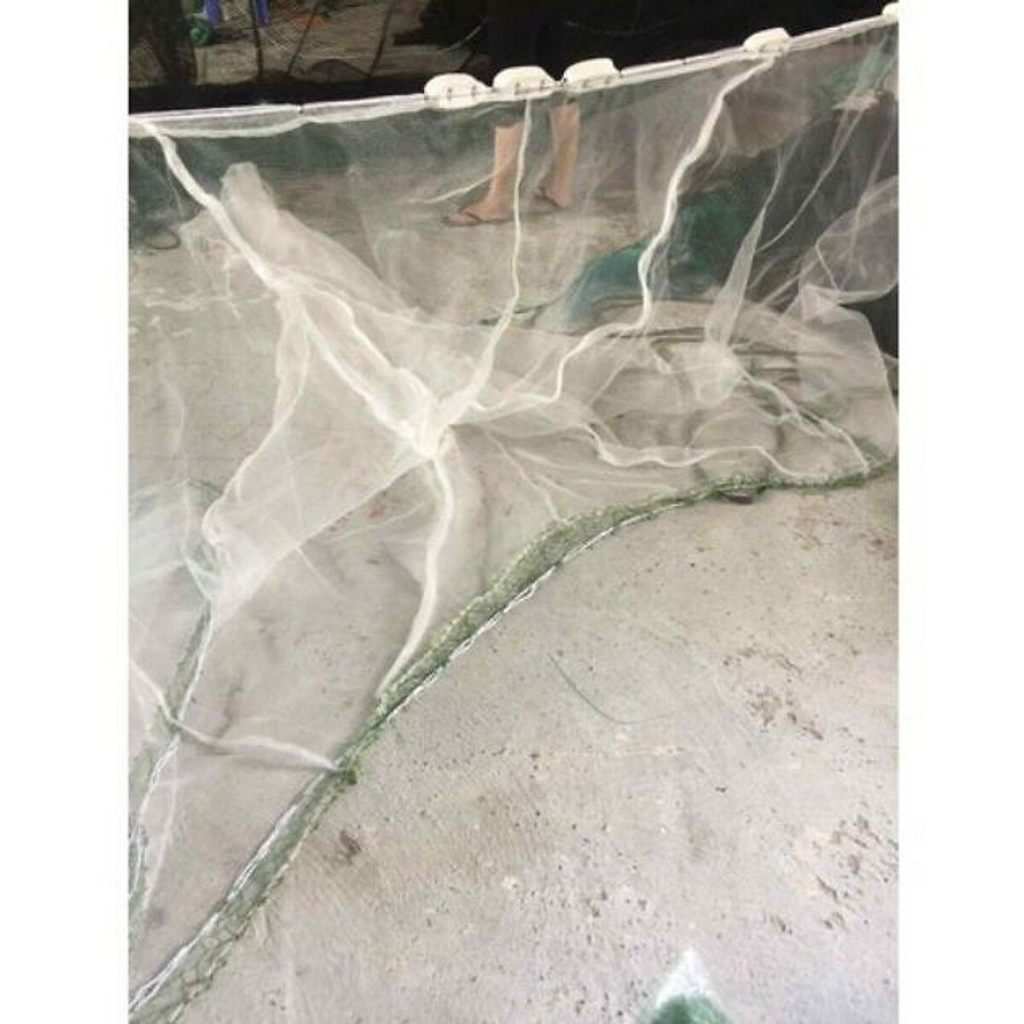 Fish trawl net 10m long, 2m high, 3m bag - Fish trawl net - Cheap Thai ...