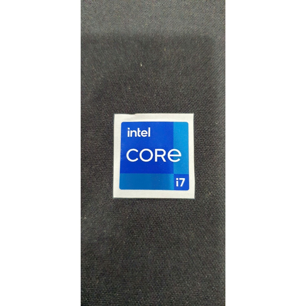New Core I3 I5 I7 11TH 12TH Laptop sticker | Shopee Malaysia