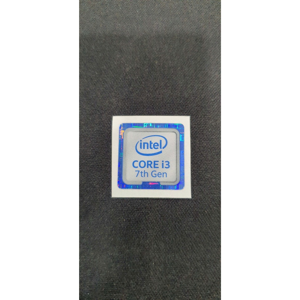 New gen Core I3 I5 I7 7th Laptop Sticker | Shopee Malaysia