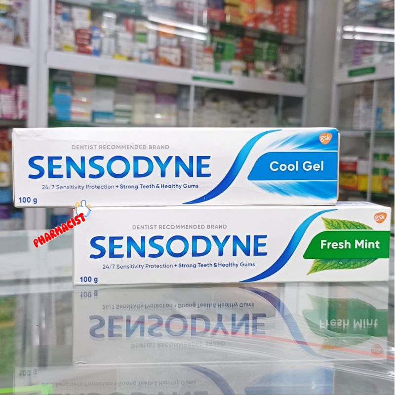 Sensodyne Cool Gel Toothpaste / Fresh Mint tube 100g | Shopee Malaysia