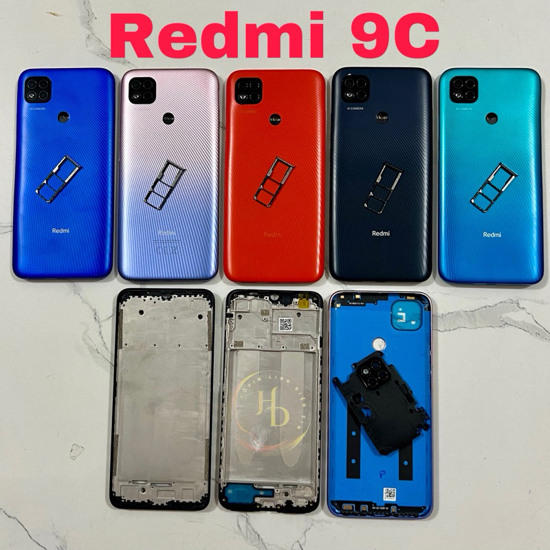 Genuine Redmi 9C case (Includes sim tray and camera glass according to ...