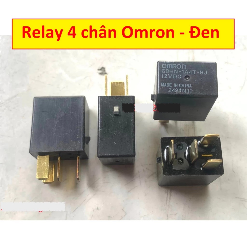 Omron BLACK 4-pin Relay - high, quality like Bosch Mitsuba Denso Nais ...