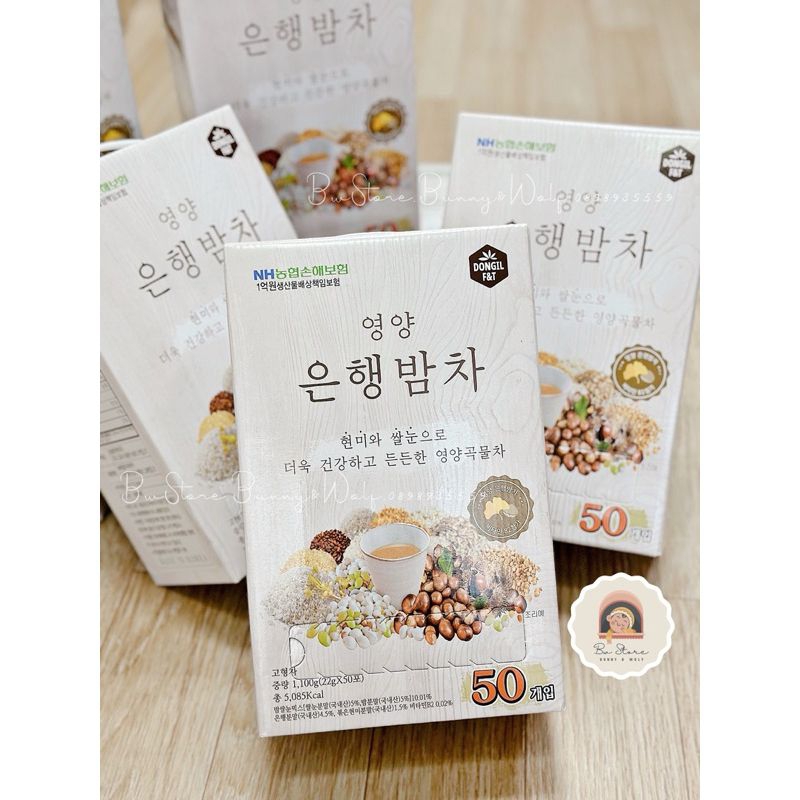Dongil Korean premium almond chestnut cereal powder 50 packs - low ...