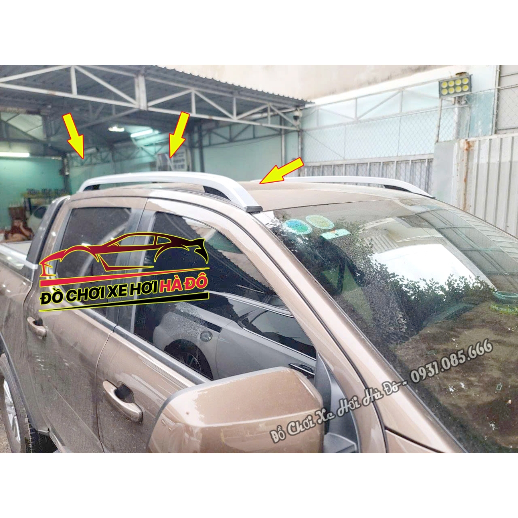 Ranger Vertical Roof Rack 2022 2023 2024 2025 Car Screw Version - Ford ...