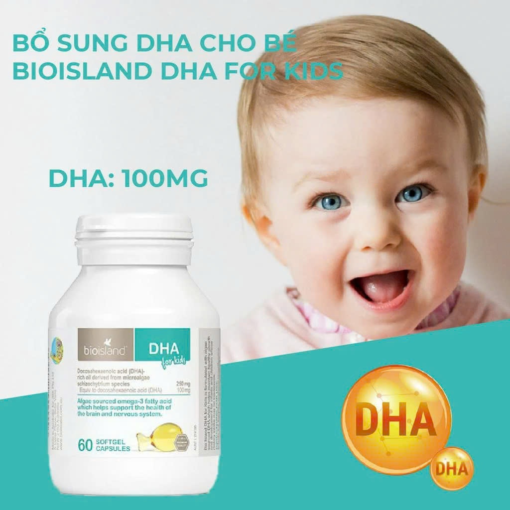 Australian Bio Island for Kids DHA helps increase children's resistance ...