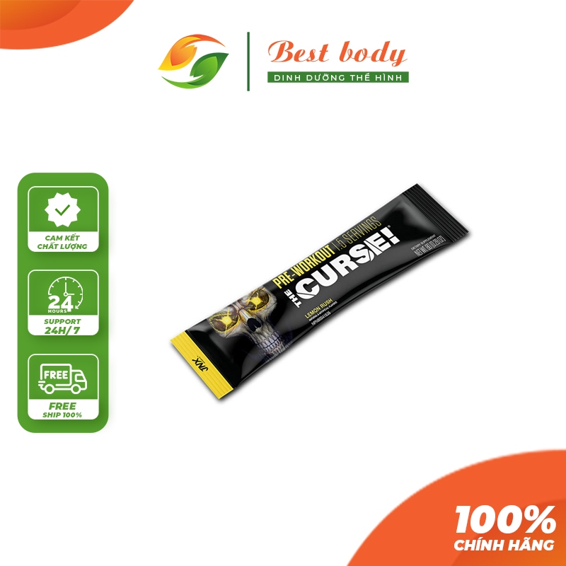 Sample THE CURSE PRE STICK 8 GRAM Enhances Energy, Supports Exercise ...