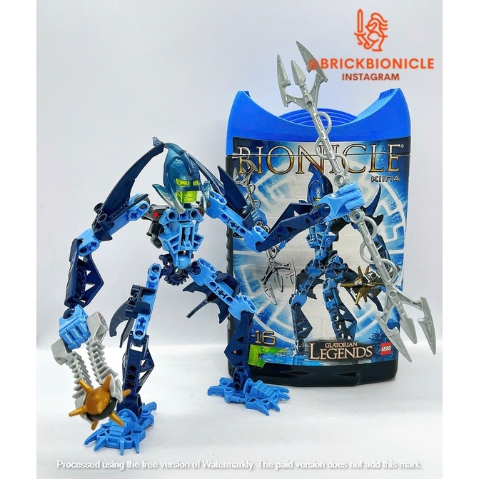 Lego BIONICLE AUTH - LEGO BIONICLE GLATORIAN ASSEMBLY TOY - 8987 Kiina ...