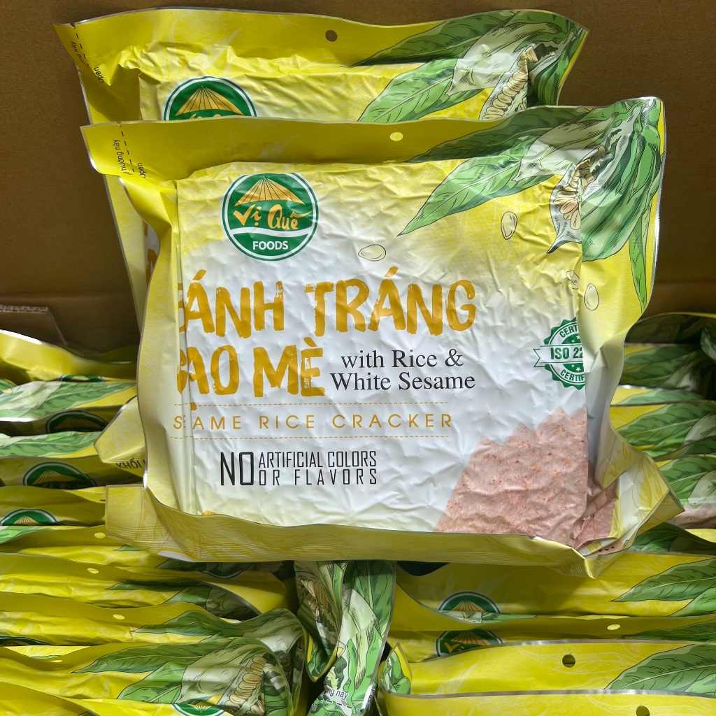Delicious Crispy Pre-Baked Sesame Rice Paper - Special Type | Shopee ...