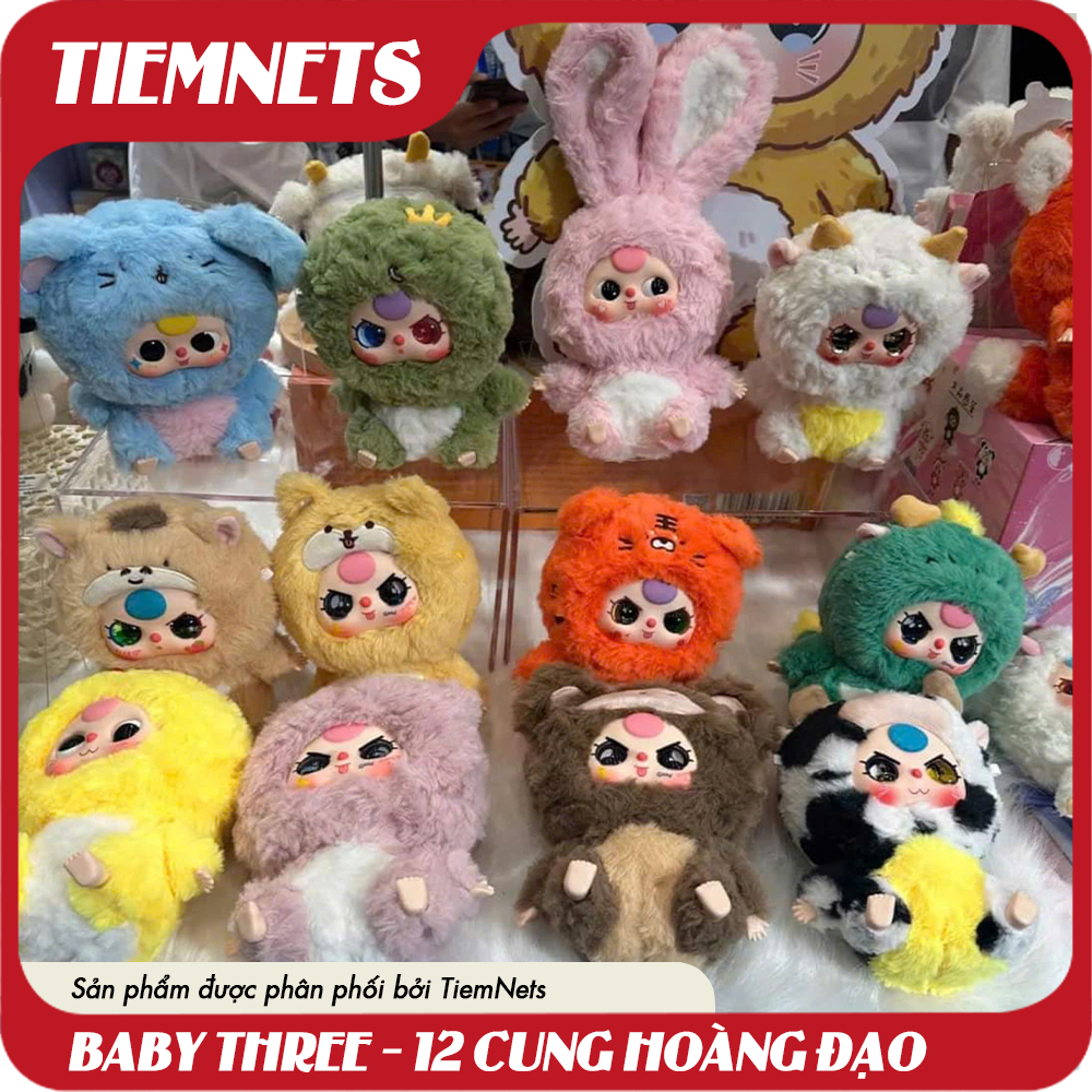 Blind BOX BABY THREE 12 ZODIAC BEASTS PLUSH DOLL MODEL - GENUINE DOUMI ...