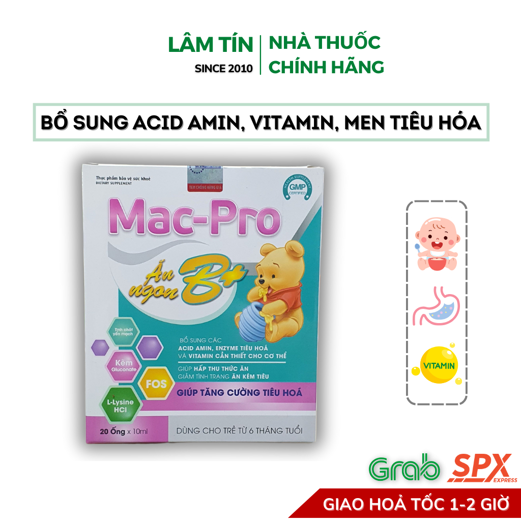 (Genuine) Mac pro B+ Delicious syrup for babies supplemented with amino ...