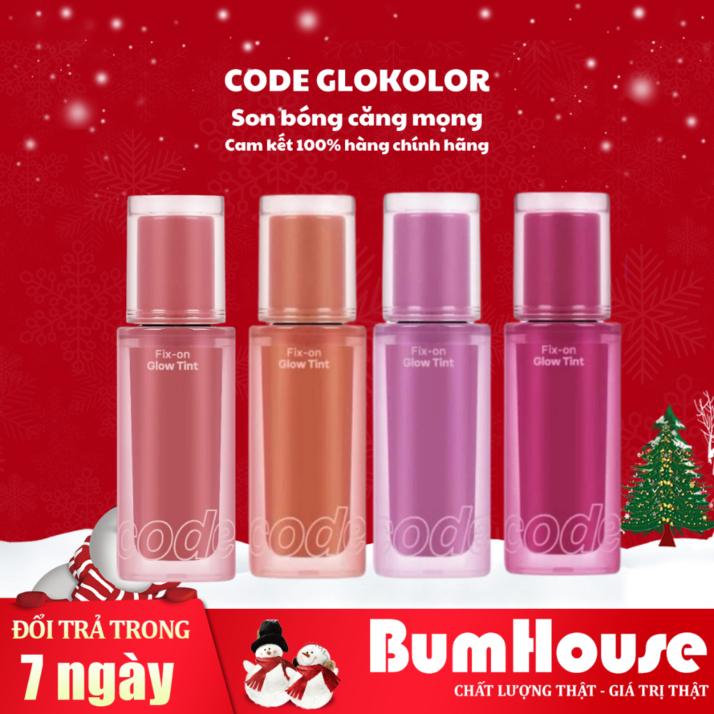 Code Glokolor Fix-on Glow Tint 4.2g | Shopee Malaysia