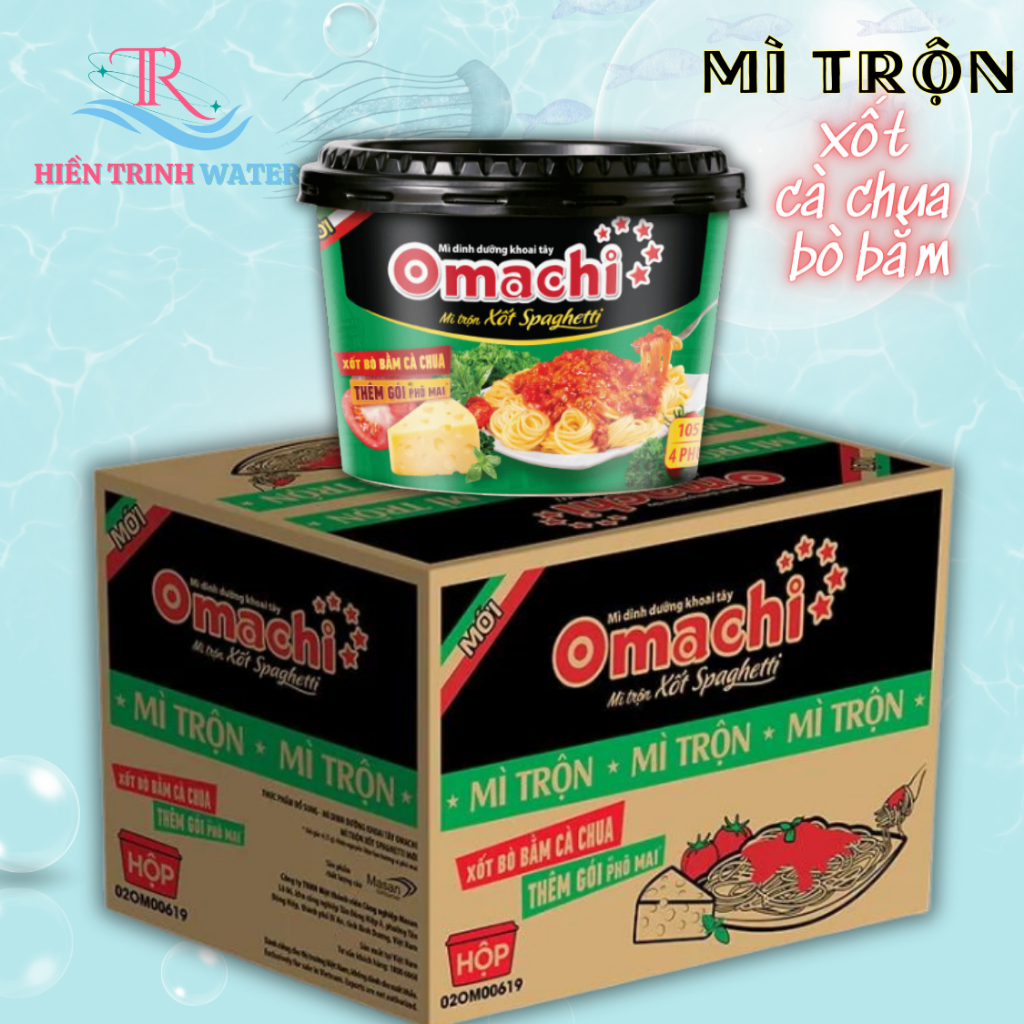 Omachi Mixed Noodles with Minced Beef Tomato Sauce Cheese Spaghetti ...