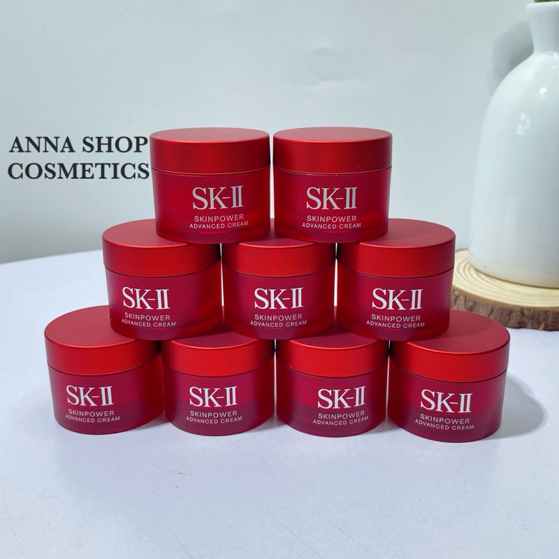 New model anti-aging skin cream mini skii/ sk2/ sk-ii Skinpower cream 15g, genuine Japanese ...
