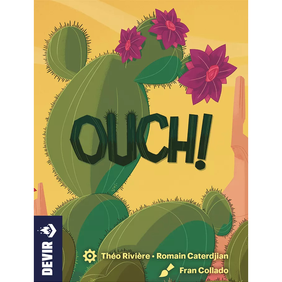 Board Game Ouch! Vietnameseized - Game of collecting flowers in cacti ...