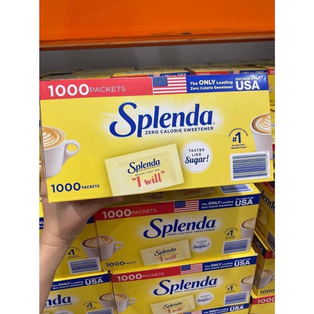 [American Product]splenda diet sugar box of 1000 packs date 2027 ...