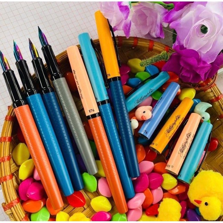 Ouguwen 876 fountain pen, beautiful handwriting practice fountain pen ...