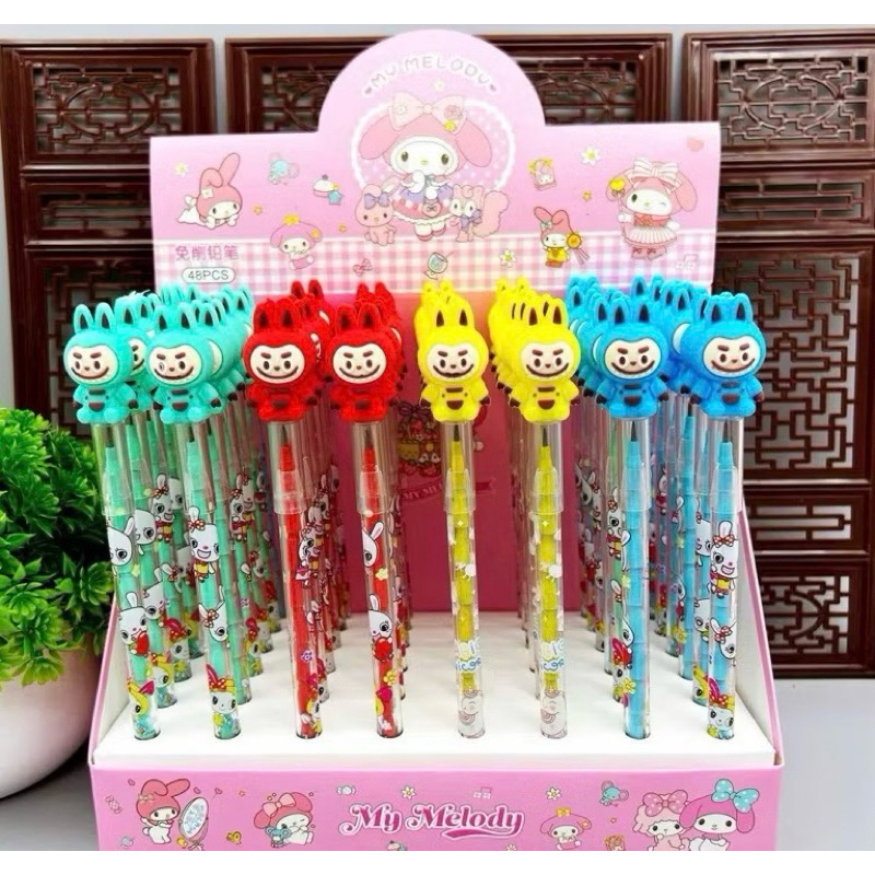 Labubu Chunky Pencil | Shopee Malaysia