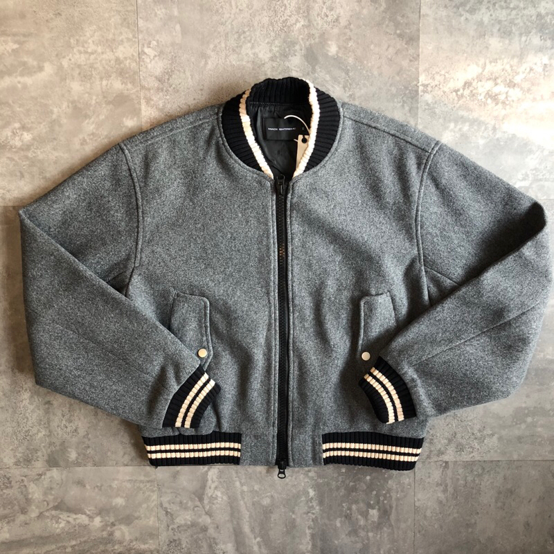 MadeExtreme Basic B Wool Collar Varsity Shirt240518 Buivintage, thick ...