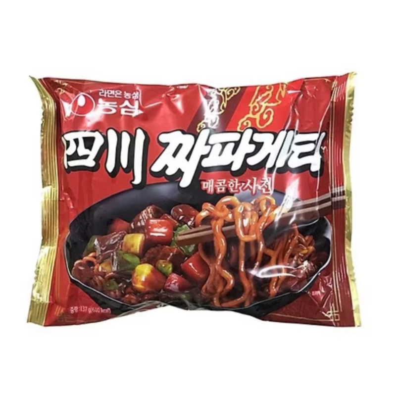Nongshim Chapaghetti spicy black bean noodles 137g | Shopee Malaysia